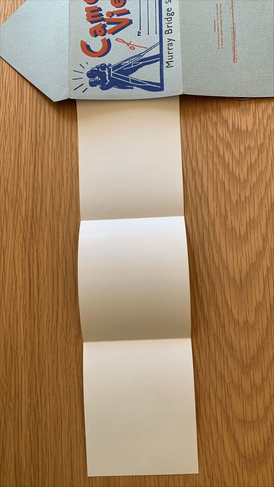 Fold down postcard Tourism Murray Bridge South Australia | eBay