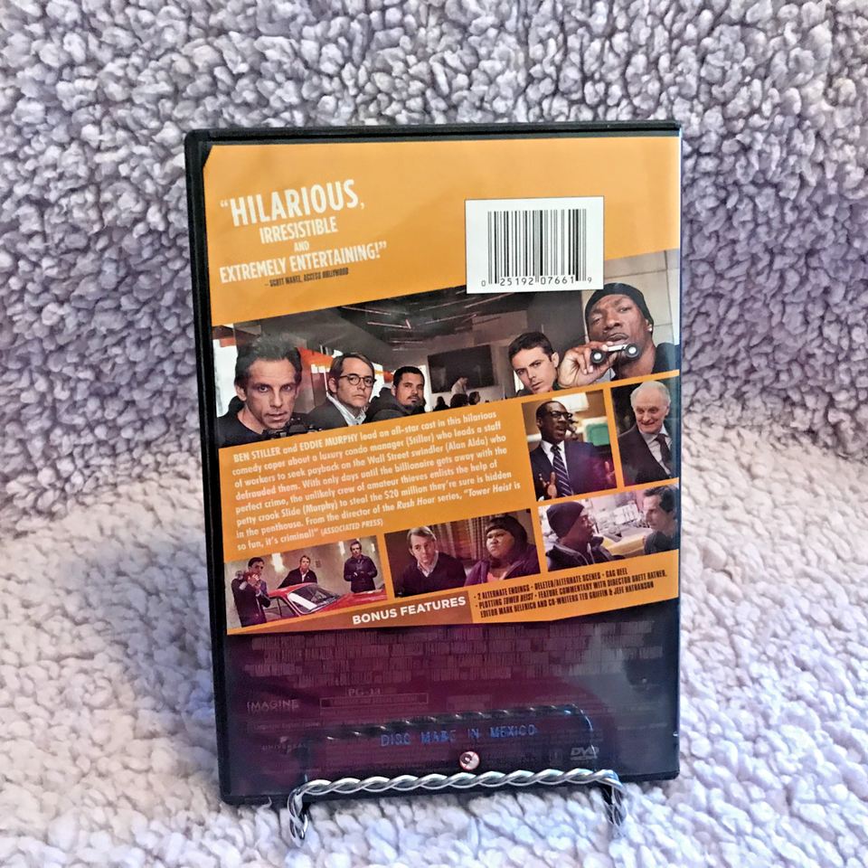 DVD WIDESCREEN EDITION "TOWER HEIST" RATED PG-13 EUC | eBay