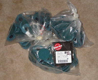 225!! 3M Scotch-Brite 3” Roloc Surface Conditioning Discs 05530 Very ...