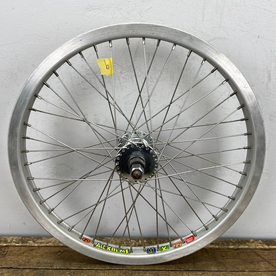 Haro BMX 14 mm Front Wheel 20" 48h Alex MX22 Rim Freestyle 48 Hole Hoop ...