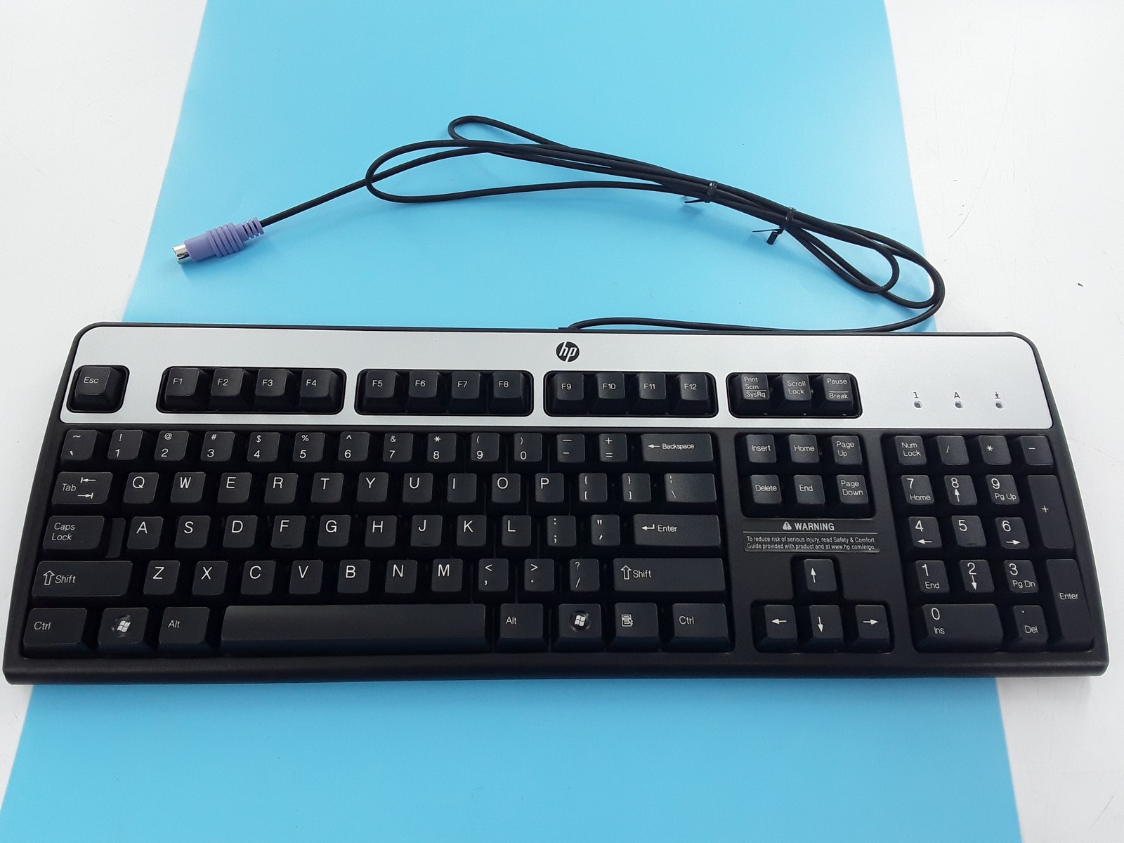 HP Standard 104 key PS/2 Keyboard - MODEL: KB-0316 | eBay