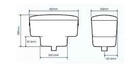 Thomas Dudley Tri-Well Cistern - Well Bottom Cistern High Level Black ...