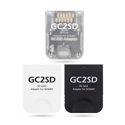 GC2SD TF Card Reader Memory Card Adapter for GameCube Wii GC2SD Console ...