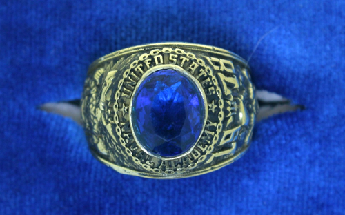 USN United States Naval Academy Class of 1978 Ring Size 9 R-13 | eBay