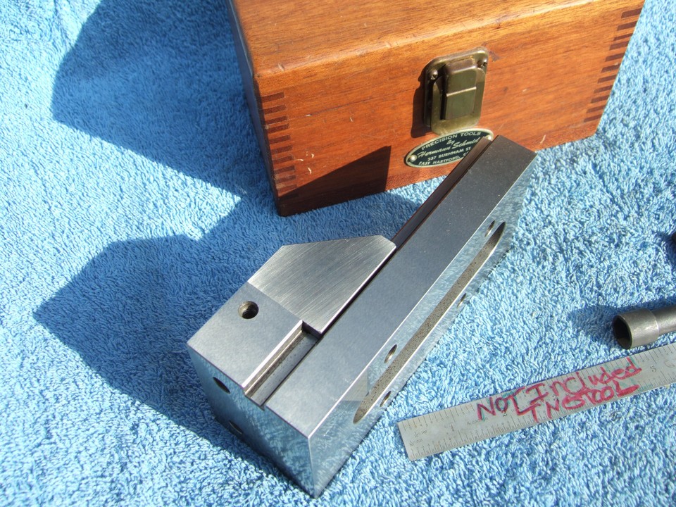HERMANN SCHMIDT USED V0-4 GRIND VISE CASE&WRENCH TOOLMAKER MACHINIST INSPECT #3 | eBay
