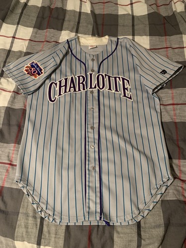 Wilson Charlotte Knights Ralph Milliard Jersey Size 44 Gray | eBay