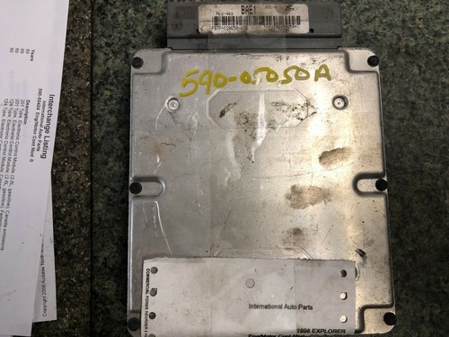 98 EXPLORER ECM ELECTRONIC CONTROL MODULE F87F-12A650-ATB | eBay