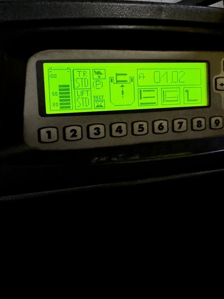 2012 Yale NTA030SB 3000 LB 3 Stage Mast 48 Volt Electric Man-Up Turret ...