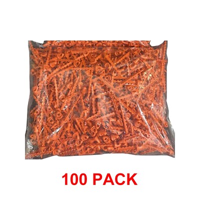 TargetTack 3" Target Tacks For Shooting Range Practice, Orange [x100 ...
