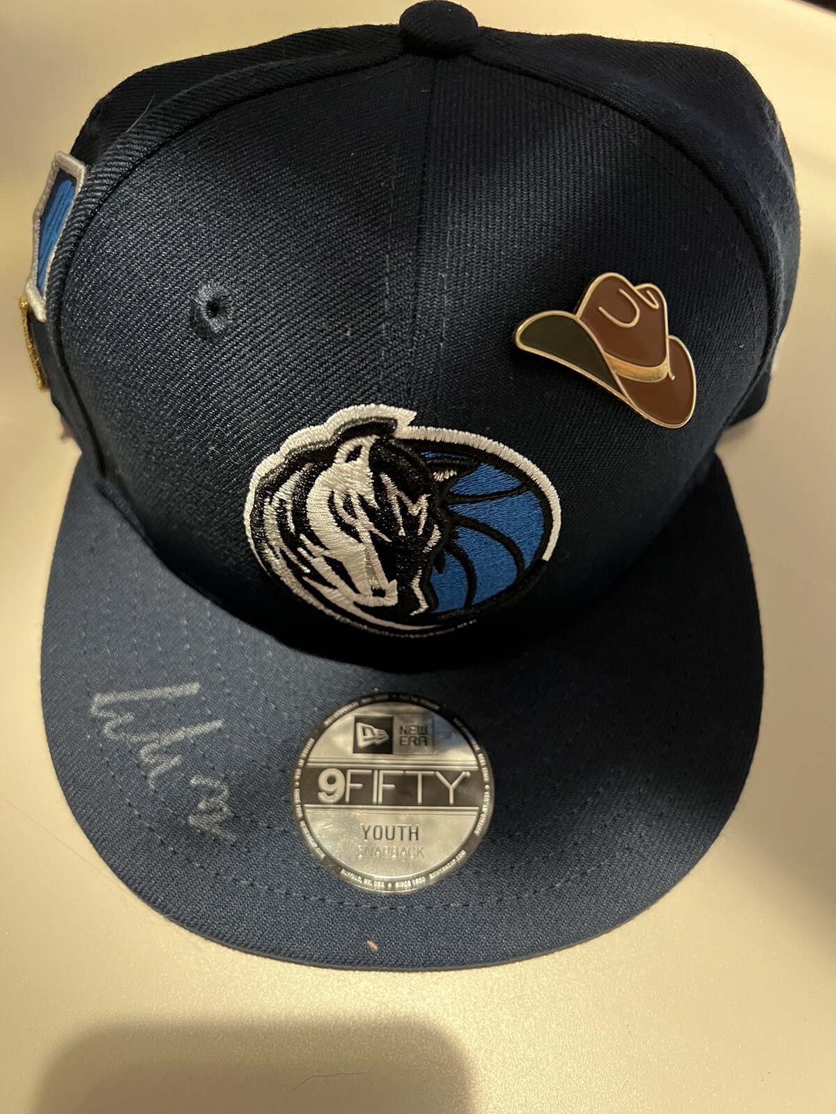 Luka Doncic Signed Hat Rookie Season 2018 NBA Draft Hat Autographed ...