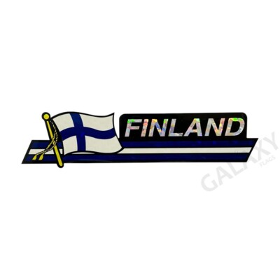 Finland Bumper Sticker / Flag Sticker / "3 x 11 3/4" Bumper Sticker | eBay