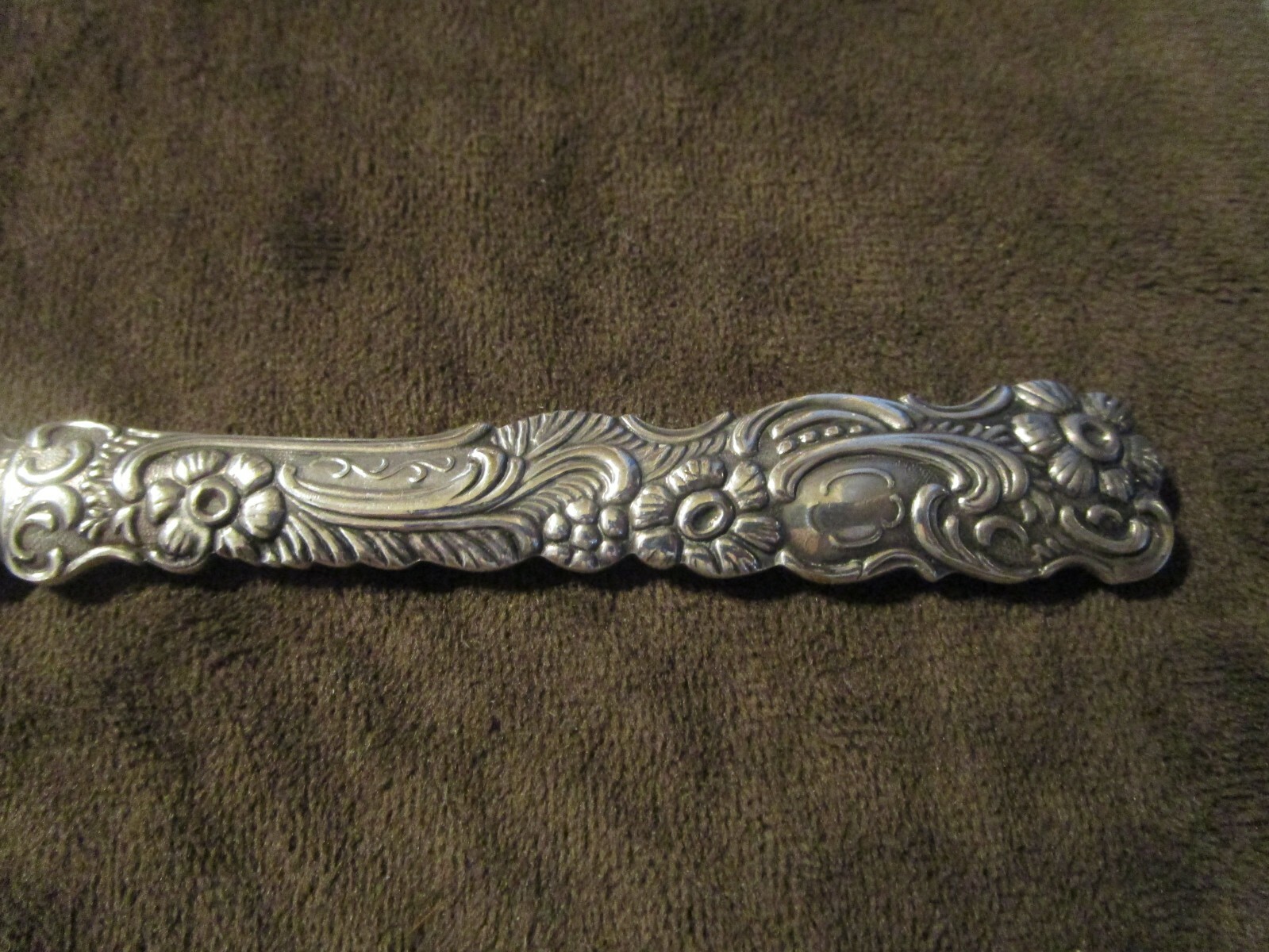 Vintage Prima NY Silver Plate Ornate Fish Knife 9" Long Sweden | eBay