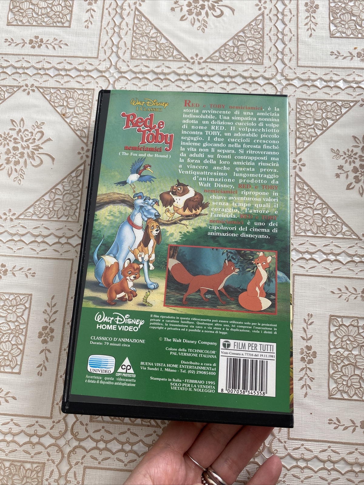 Red e Toby nemiciamici (1981) VHS | Acquisti Online su eBay