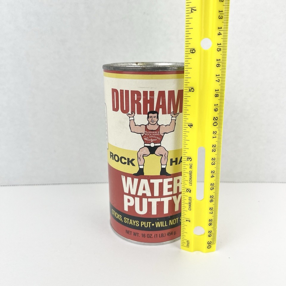 Vintage Durham's Rock Hard Water Putty 1 Pound NOS 1979 | eBay