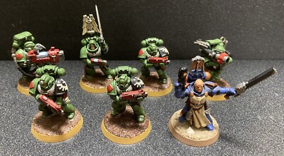 Warhammer 40K Dark Angels Kill Team - Fully Painted | eBay