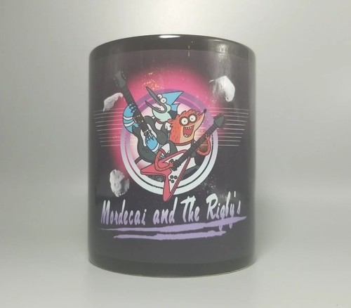 REGULAR SHOW Mordecai and the Rigby's Band Coffee Mug Cartoon Network ...