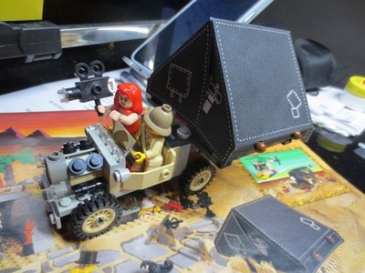 LEGO SET #5978 BLACK CLOTH TENT SPHINX SECRET with Car 1998 USED | eBay