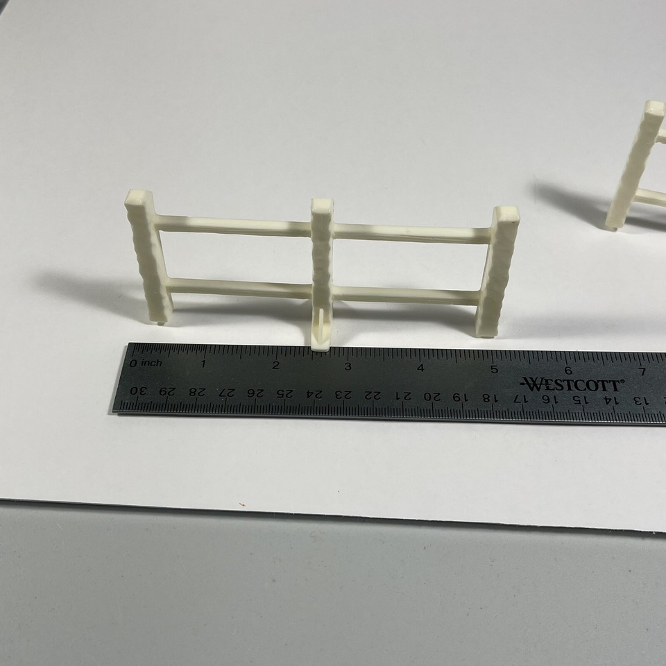 Vintage Fisher Price Little People FENCE Family Farm White Lot | eBay