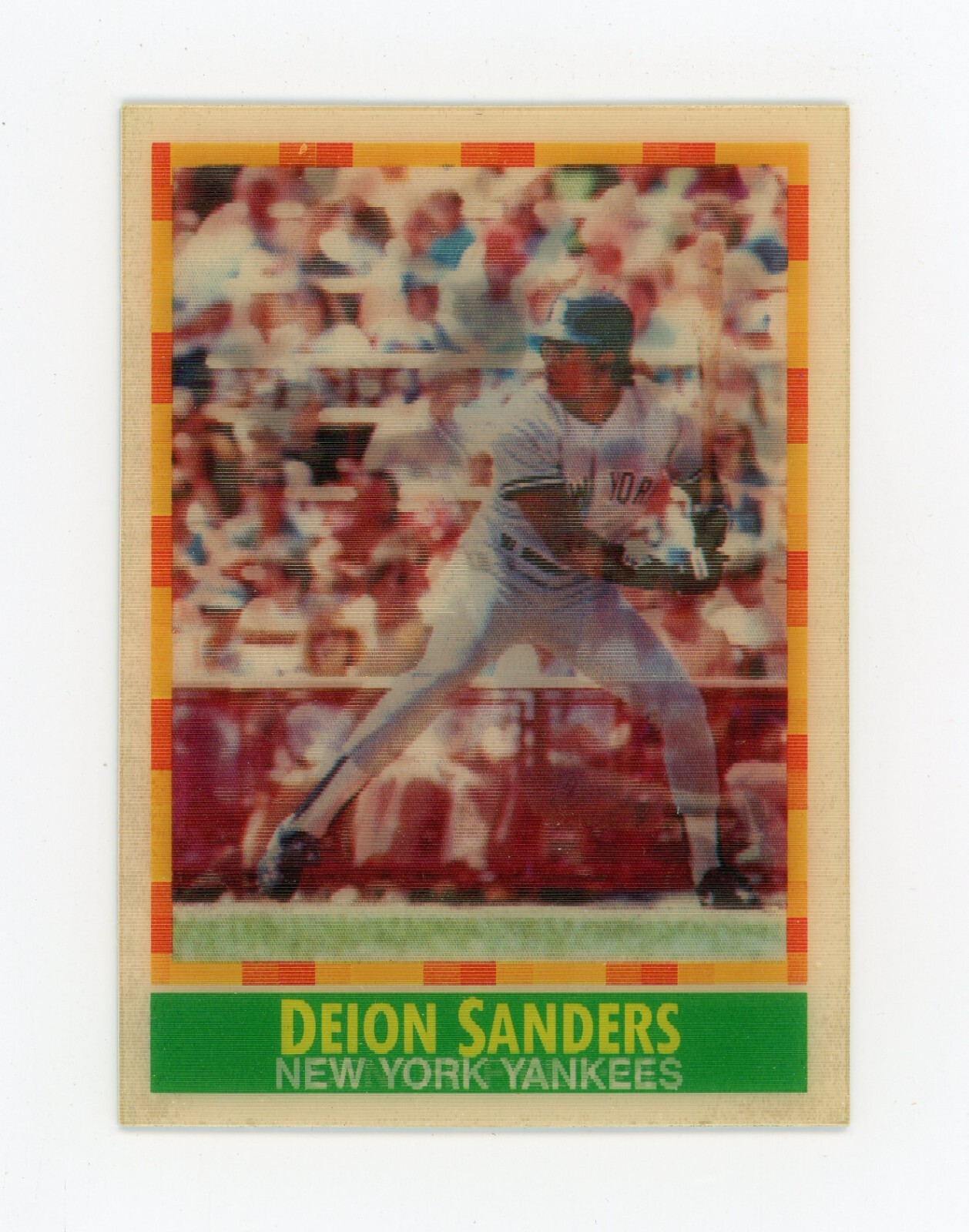 DEION SANDERS 1990 Sportflics Rc #221 New York Yankees c | eBay