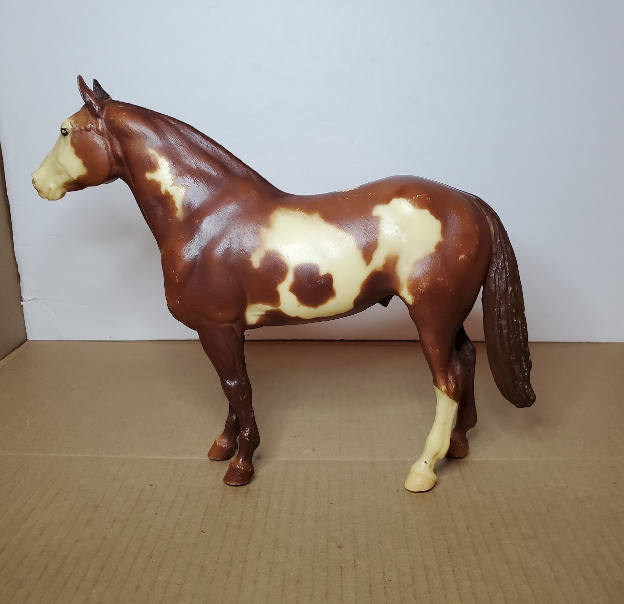 Vintage Breyer #51 Yellow Mount Famous Paint Horse Chestnut Horse ...