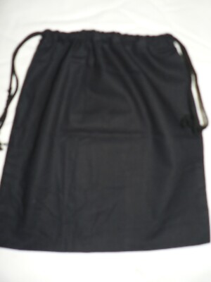 Black Drawstring Calico bag 100%Cotton (30 x 30 )cm | eBay Australia