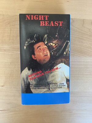 Night Beast VHS Paragon Entertainment Cult RARE Don Dohler 1982 | eBay