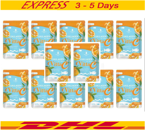 12 Sachets x AUTHENTIC Collagen+ Vitta C 60 Capsules Vittamin C | eBay