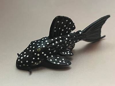 L097 Galaxy cactus pleco Fish PVC mini figurine Figure Model | eBay
