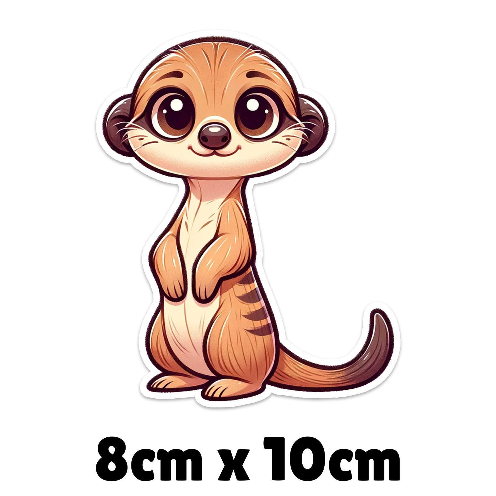 Cute Cartoon Meerkat Animal Novelty Sticker Decal | eBay
