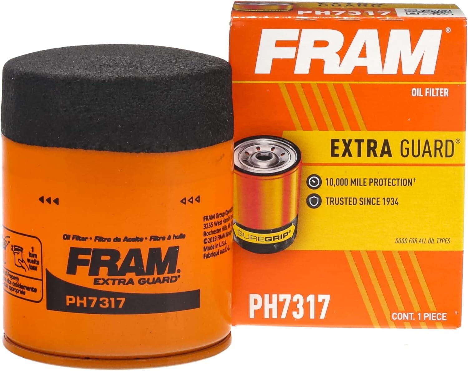 Fram PH7317 - cross reference oil filters | oilfilter-crossreference.com