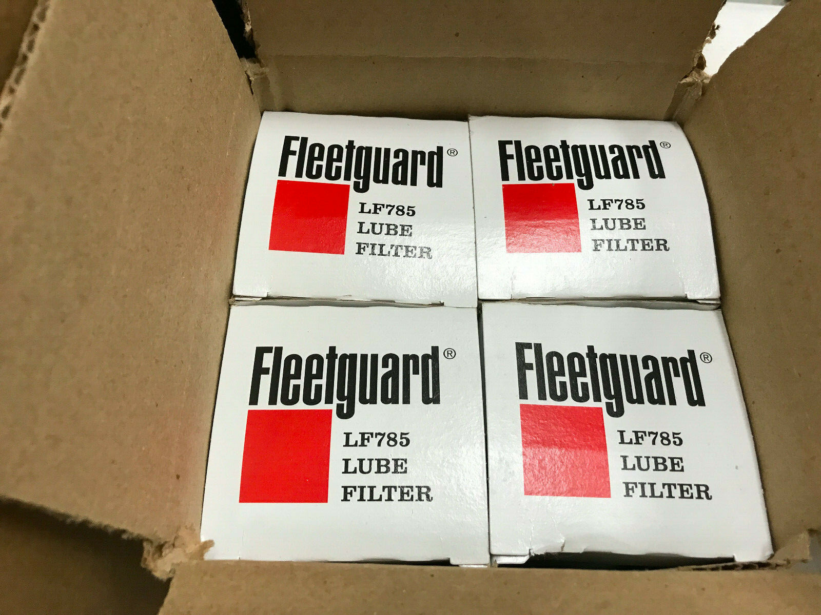 FLEETGUARD LUBE OIL FILTER LF785 (CASE OF 4) 51342 L20064 PH561 P550227 ...