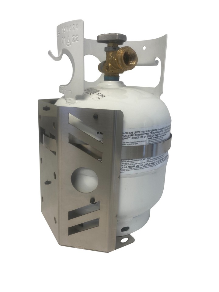 Overland Camping 4x4 5 LB Propane Tank Mount w/ Quick Release T-Bolt ...