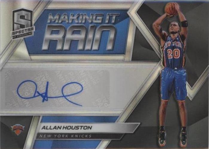 2018-19 Panini Spectra - Making It Rain Autographs Allan Houston #MR ...