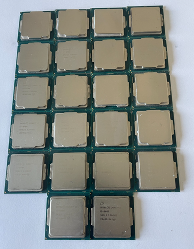 LOT OF 18-INTEL 6TH -8TH GEN i5 AND i7 CPU'S TESTED FREE SHIPPING 8700 ...