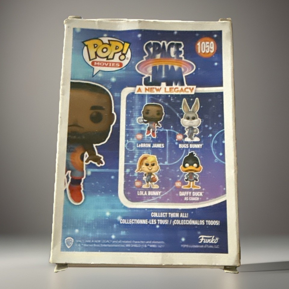 Funko Pop Space Jam New Legacy Lebron James #1059 889698559744| eBay