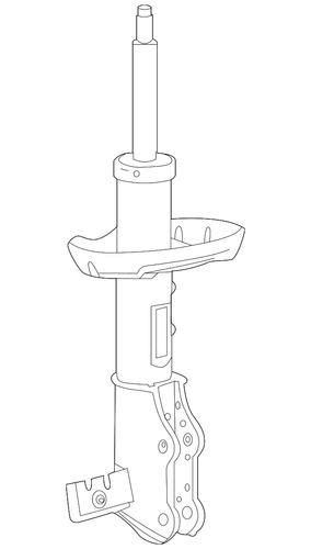 Genuine GM Front Passenger Side Suspension Strut 84865812 | eBay