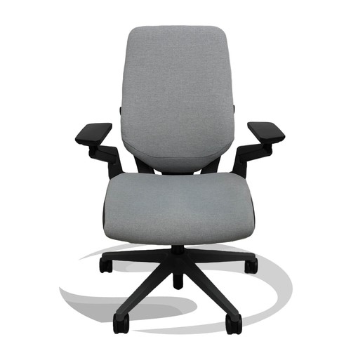 Steelcase Gesture Chair Fully Loaded in Light Gray Fabric | eBay