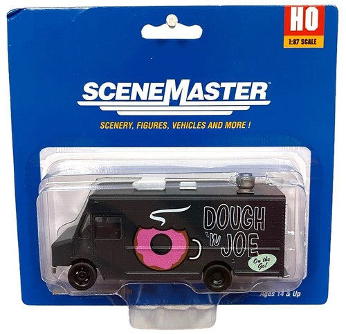 HO Scale Walthers SceneMaster 949-12111 Dough & Joe Coffee/Food Truck ...
