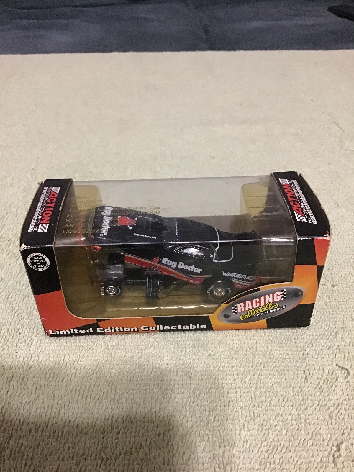 1996 Action RCCA JIM EPLER Rug Doctor Oldsmobile NHRA 1/64 Funny Car | eBay