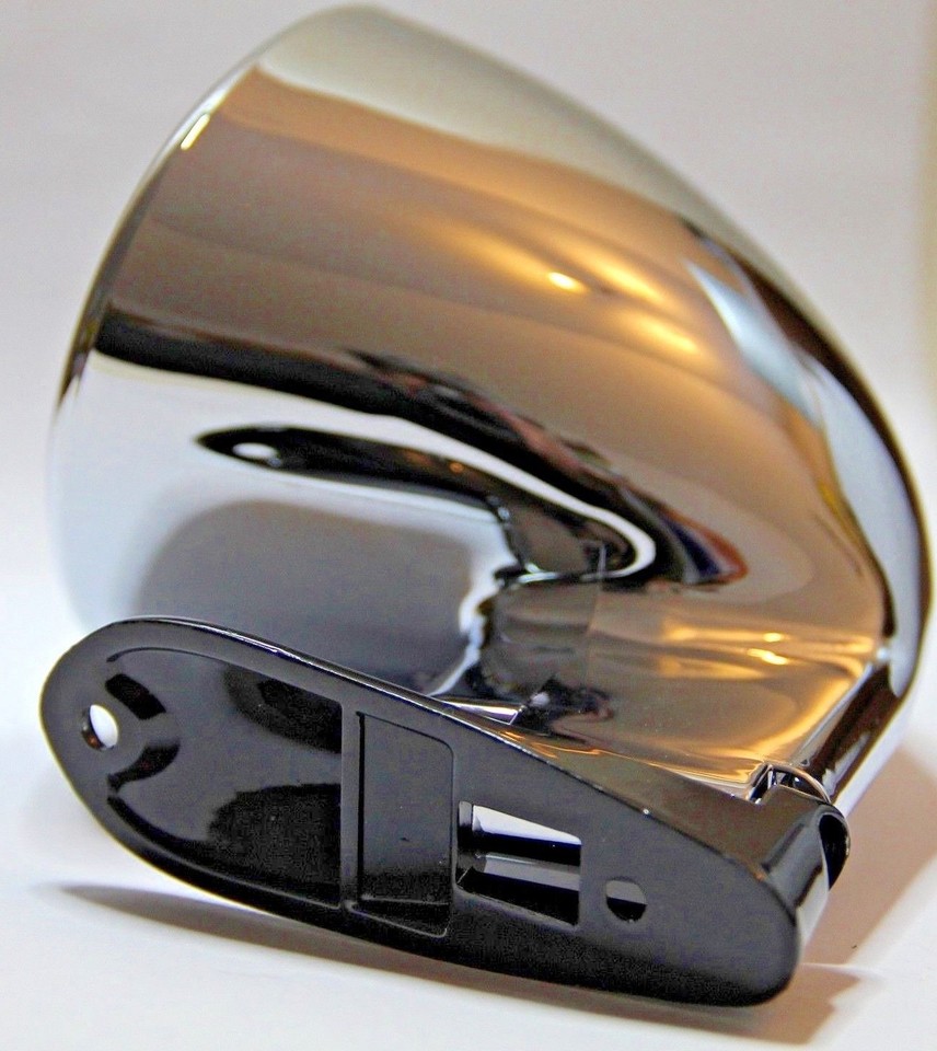 2 x CLASSIC SPORT WING MIRRORS VITALONI CALIFORNIAN CHROMED KIT BRAND ...