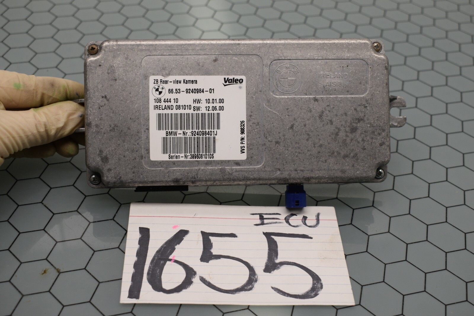 09 to 15 BMW 750i Rear View Backup Camera Control Module Unit OEM ...