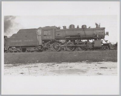 Railroad Photo - Canadian Pacific Railway #880 4-6-0 Locomotive 1954 ...