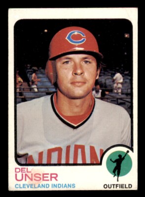 1973 Topps Baseball #247 Del Unser VG | eBay