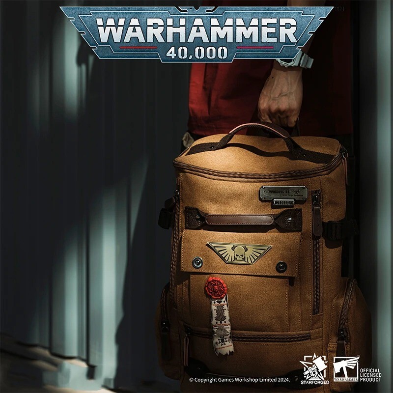 Games Workshop 40K Astra Militarum Official Warhammer 40,000 Backpack ...
