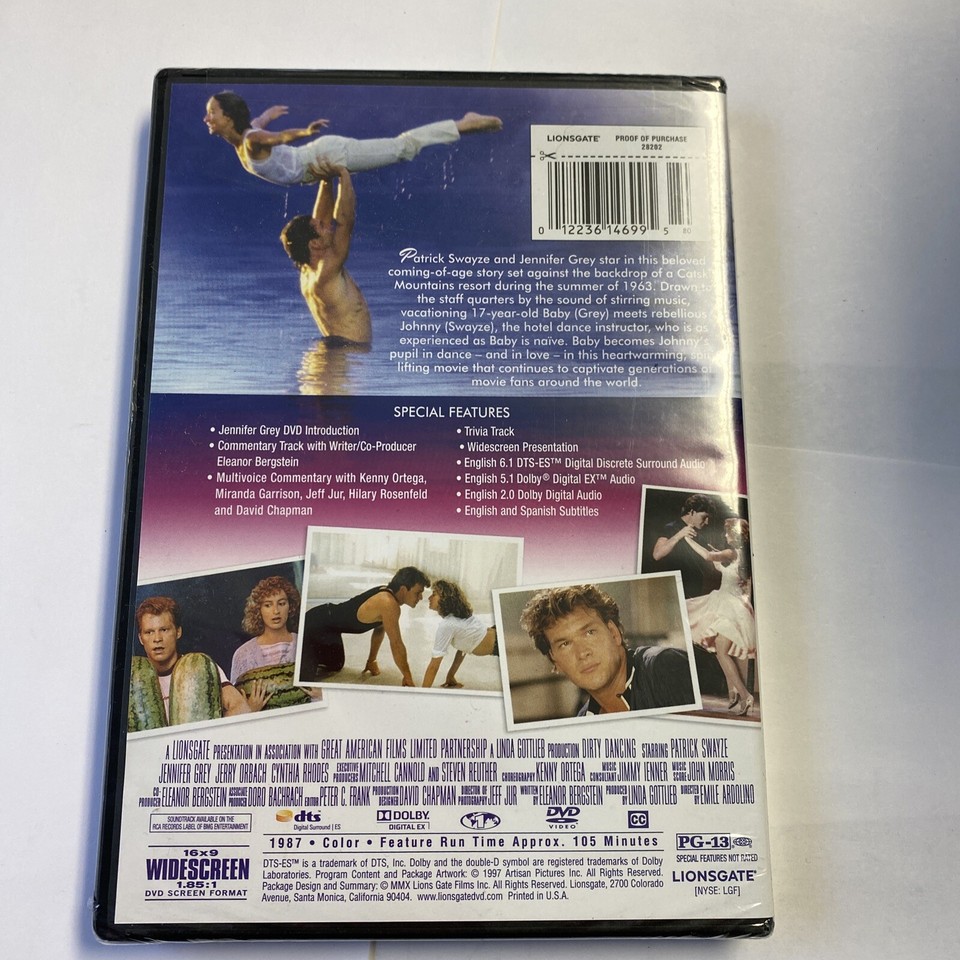 Dirty Dancing (Single-Disc Widescreen Edition) - DVD - New 12236146995 ...