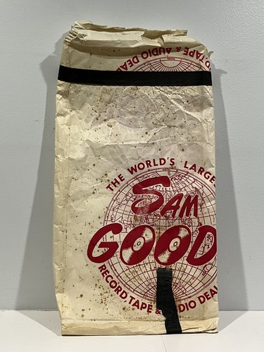 Vintage 1960’s/70’s Sam Goody Record Store Paper Shopping Bag | eBay