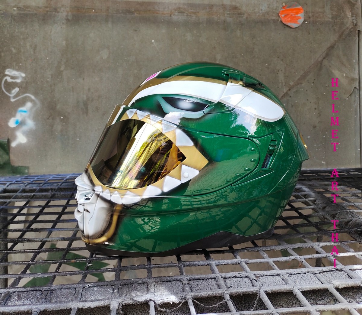 Power Ranger Motorcycle Helmet These Power Rangers Lightning