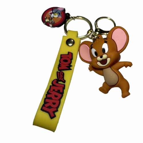 Cute cartoon Tom and Jerry keychain bag pendant car keychain decoration ...