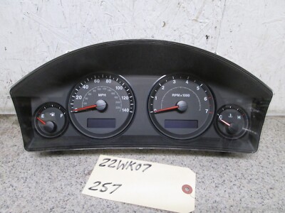 06 GRAND CHEROKEE SPEEDOMETER TACH DASH INSTRUMENT GAUGE CLUSTER 208K ...