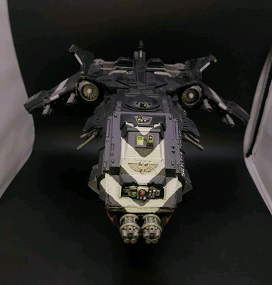 Painted Fire Raptor Gunship -Warhammer 40k Forge World Iron Hands | eBay